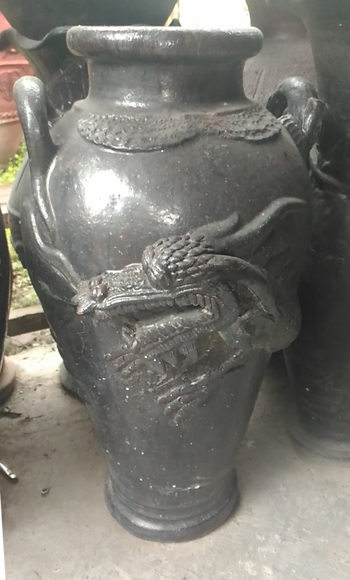 Pot Naga Glaze 163 - Glazed pottery in bali